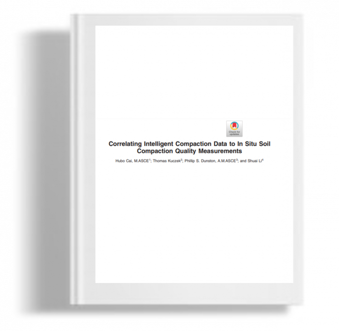Correlating intelligent compaction cata to in situ soil compaction ... Correlating intelligent compaction cata to in situ soil compaction ...
