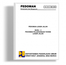 Pedoman Leger Jalan Buku-2 Pedoman Pelaksanaan Teknis Leger Jalan