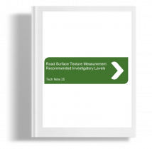 Road Surface Texture Measurement Recomended Investigatory Levels